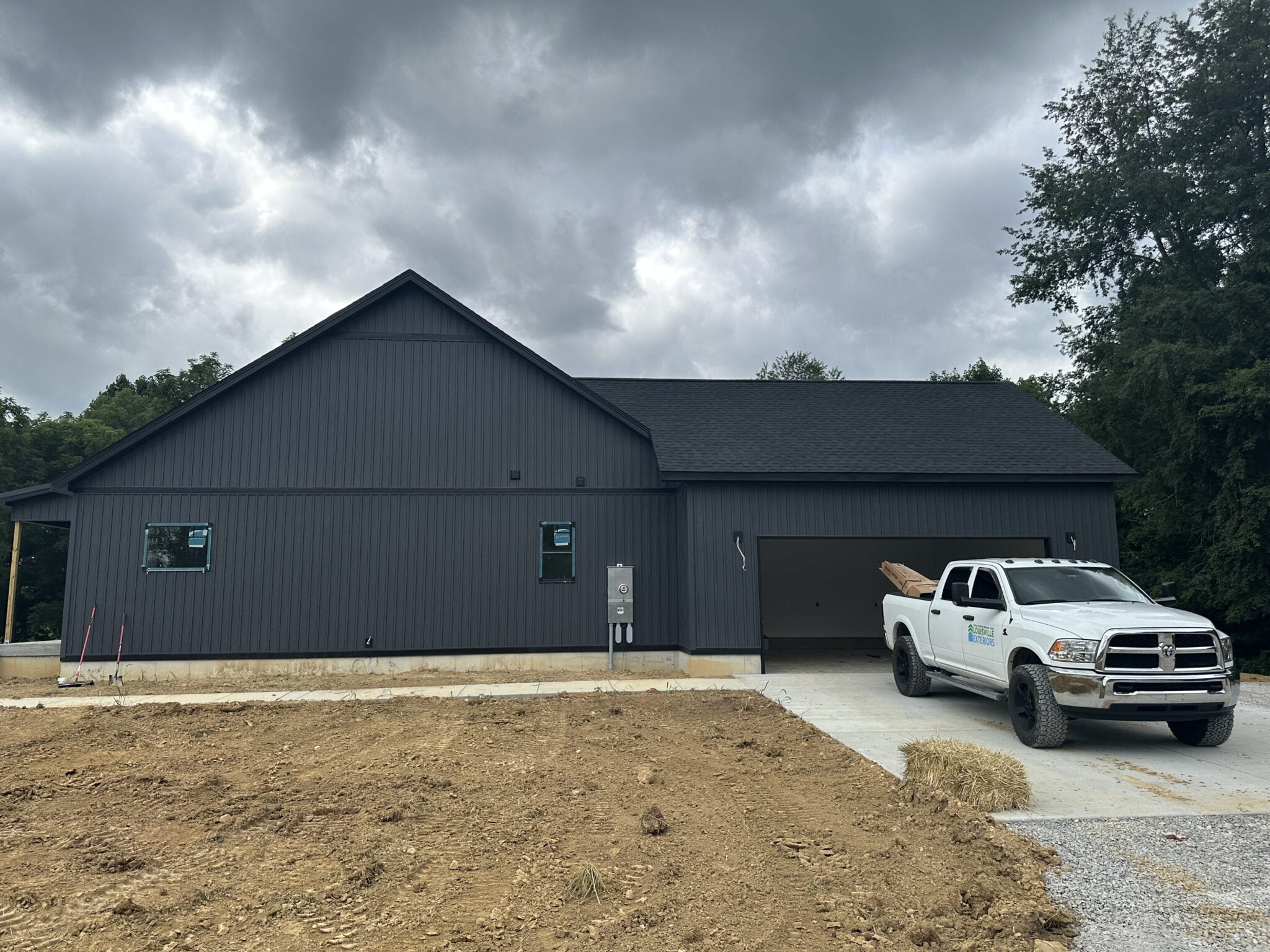 Vinyl Board and Batten Siding - Louisville Exteriors